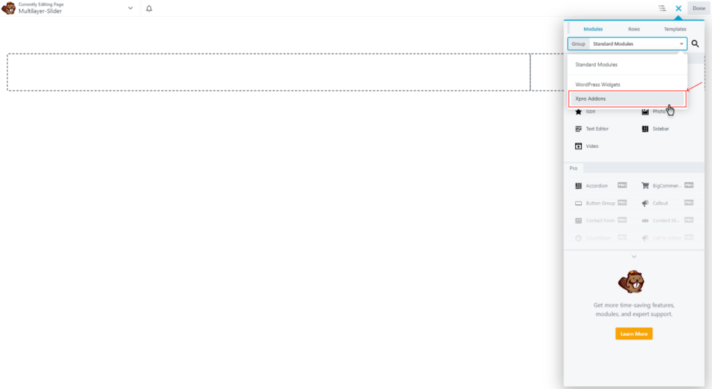 How To Setup Multilayer Slider For Beaver Builder | Xpro Addons