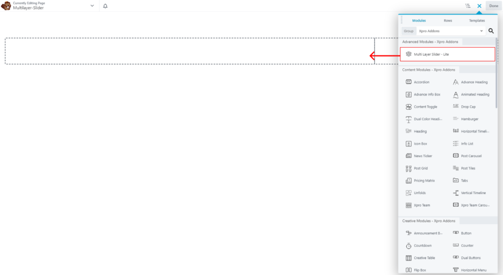 How To Setup Multilayer Slider For Beaver Builder | Xpro Addons