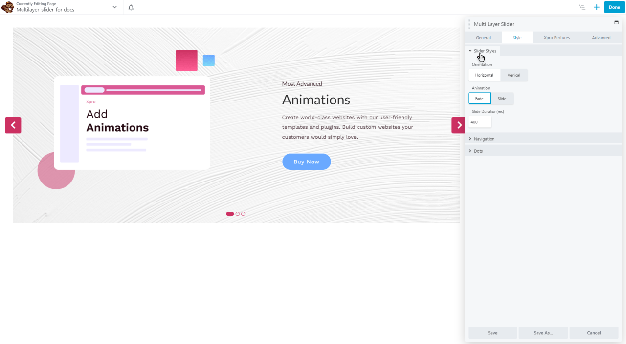 How To Setup Multilayer Slider For Beaver Builder | Xpro Addons
