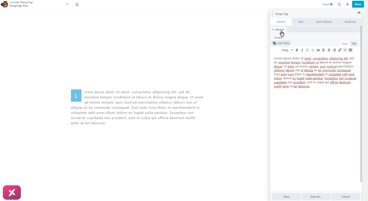 How to Add Drop Cap Module in Beaver Builder